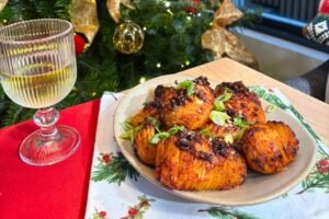 Spicy Hasselback Potatoes – Eva Pau